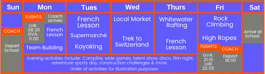 French & Adventure School Trip to France - BeVenturesome Trips